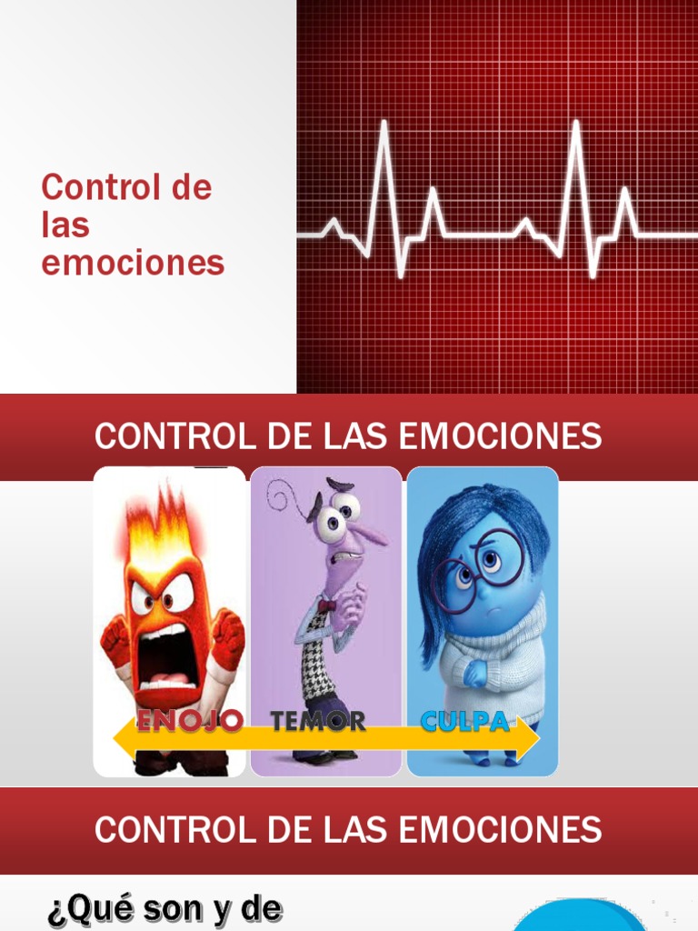 Control de Las Emociones | PDF | Ira | Las emociones