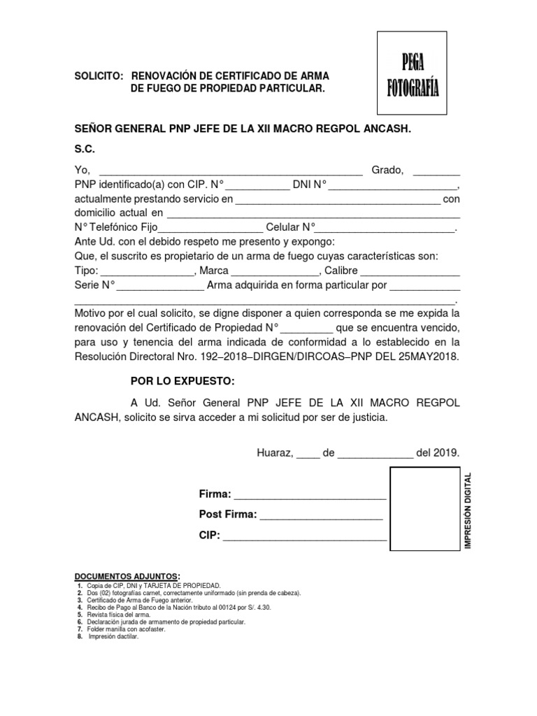 Formatos de Renovacion de CAF | PDF | Gobierno | Justicia