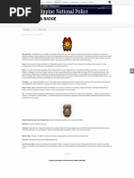 PNP Seal and Badge With Meaning | PDF