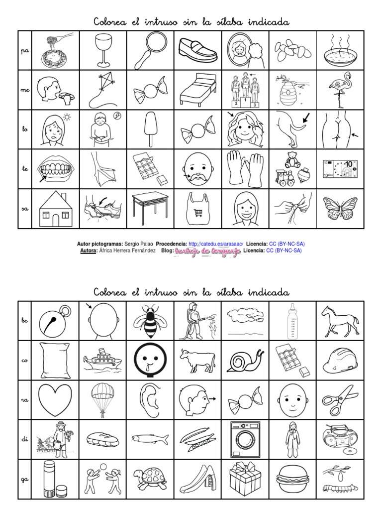 Conciencia Fonologica Posicion Media y Final | PDF