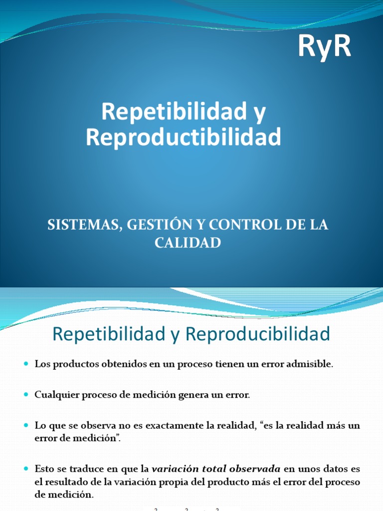 RyR 2020 | PDF | Medición | Método científico