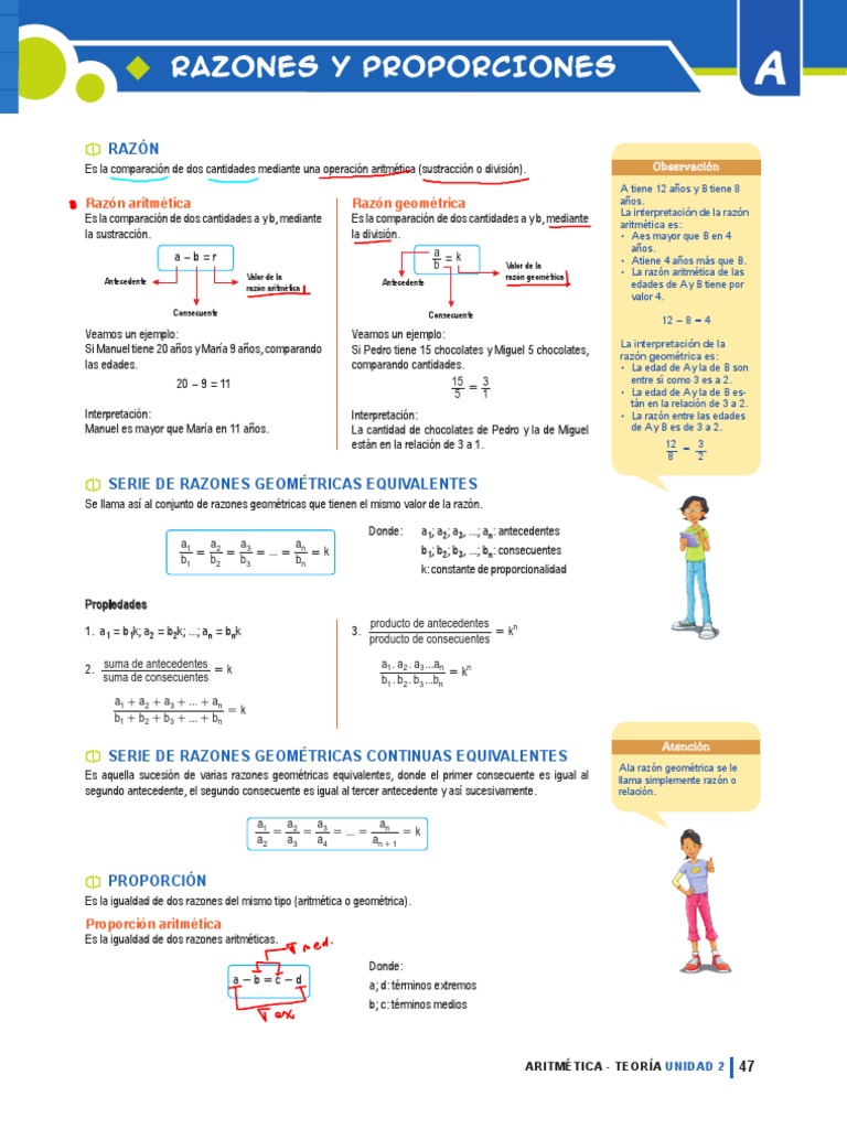 Kami Export - Razones y Proporciones | PDF | Proporción | Geometría ...