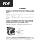 El Contactor y Su Simbologia | PDF