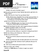 Harrison Bergeron Discussion Questions and Answers | PDF