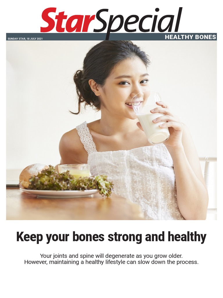 Healthy Bones - 18 July 2021 | PDF | Osteoporosis | Bone