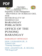 Barangay Certification Forms | PDF | Philippines