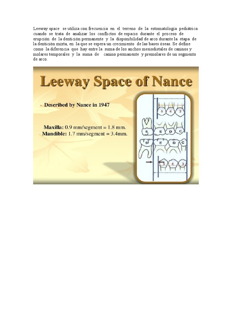 Leeway Space | PDF