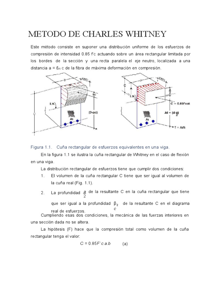 Metodo de Charles Whitney | PDF | Mecánica | Ingeniería mecánica