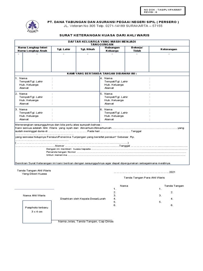Form Klaim TL 05 LOGO BARU-dikonversi | PDF