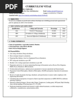 Faraz CV English | PDF | Design | Civil Engineering
