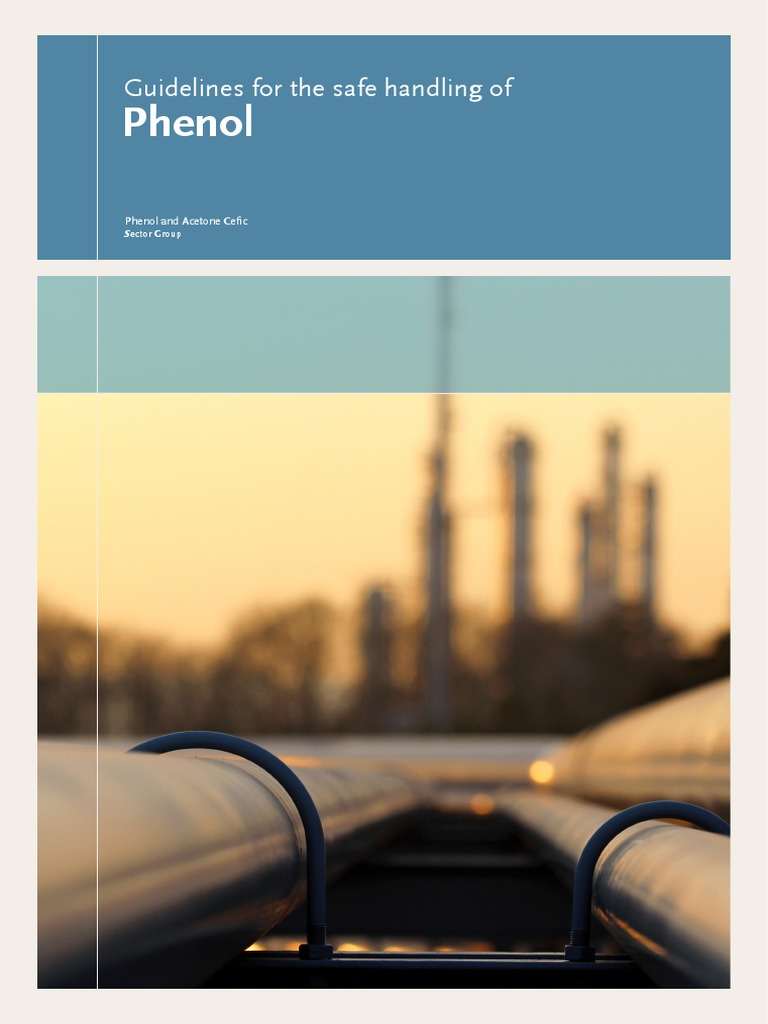 Phenol: Guidelines For The Safe Handling of | PDF | Dangerous Goods ...
