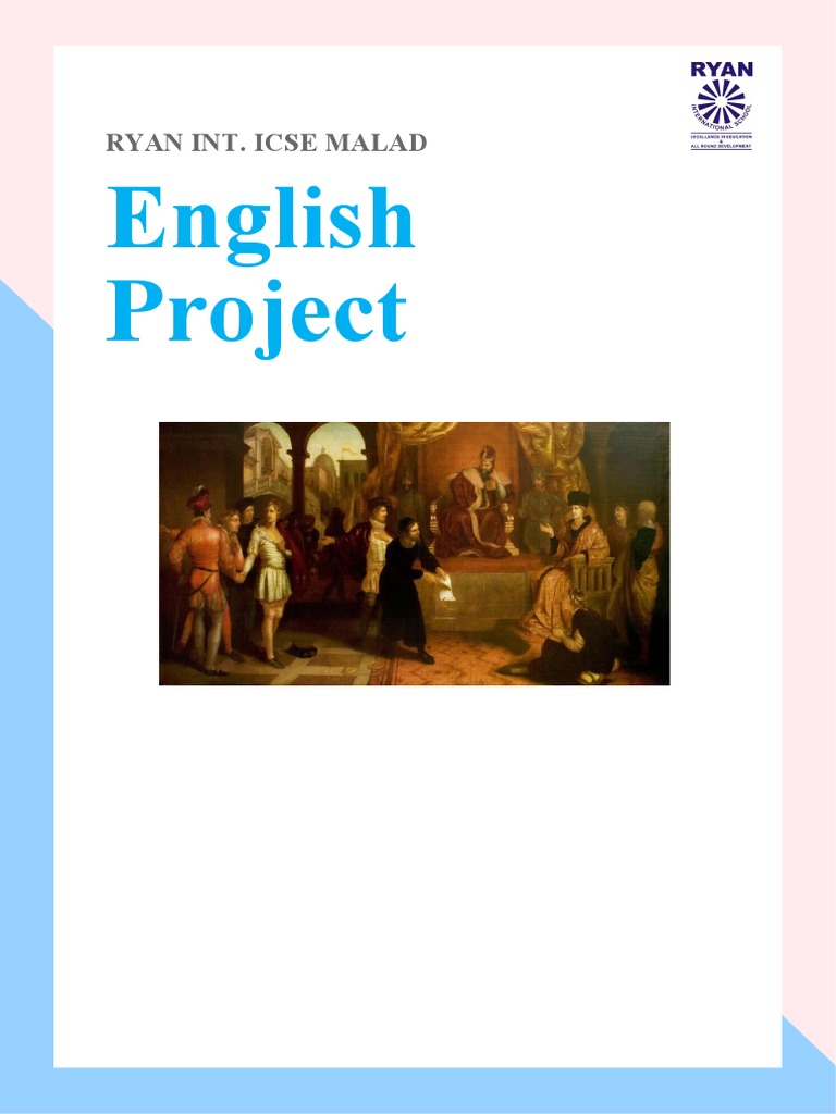 English Project: Ryan Int. Icse Malad | PDF