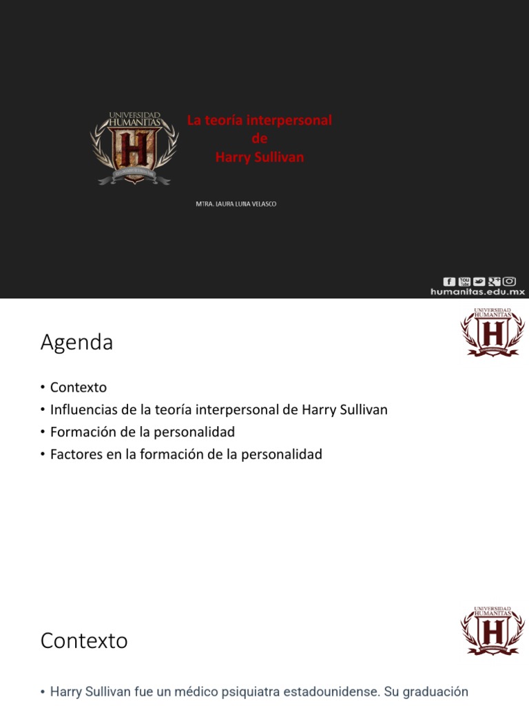 Harry Sullivan | PDF | Preadolescencia | Psicoanálisis