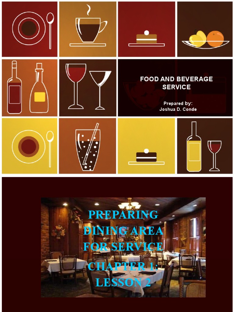 Dining Area Preparation for Service | PDF | Restaurants | Home