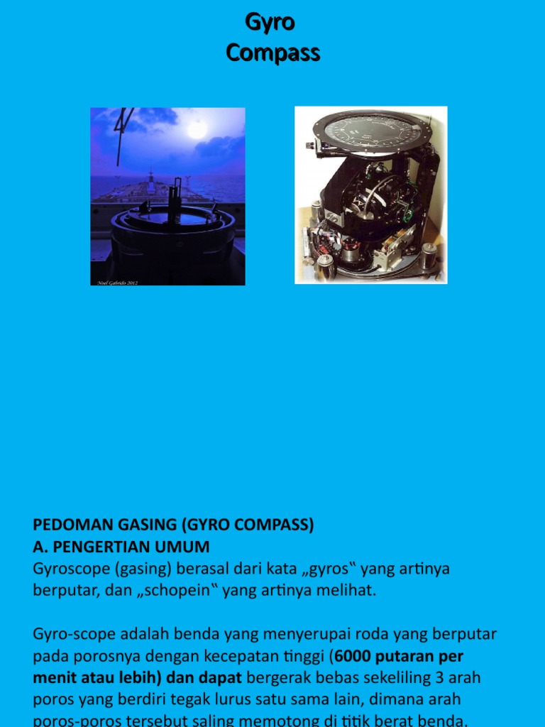 Gyro Compass - 9-1 | PDF