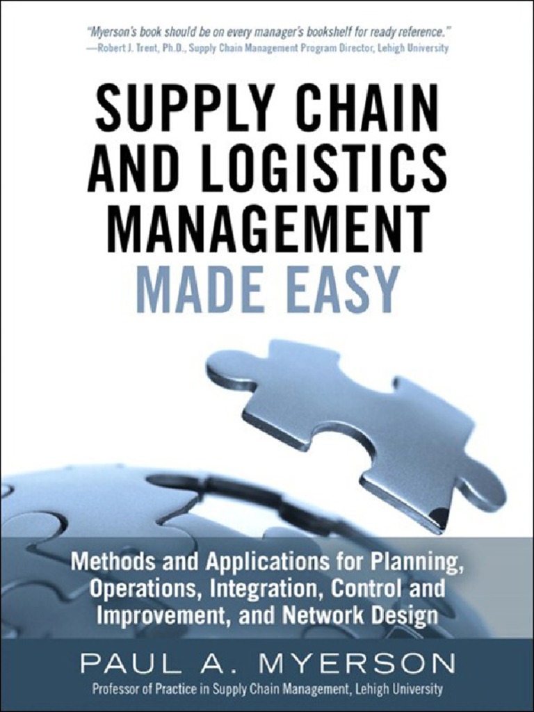 Must Read Supply Chain and Logistics Management Made Easy | PDF ...