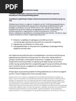 Halimbawa NG Learning Objectives Filipino | PDF