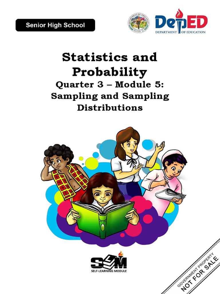StatProb q3 Mod5 Sampling-and-Sampling-Distributions | PDF | Standard Error | Sampling (Statistics)