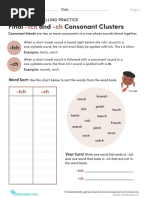 Thrass Chart | PDF | Phonics | Literacy