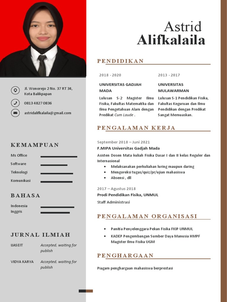 CV Dosen | PDF