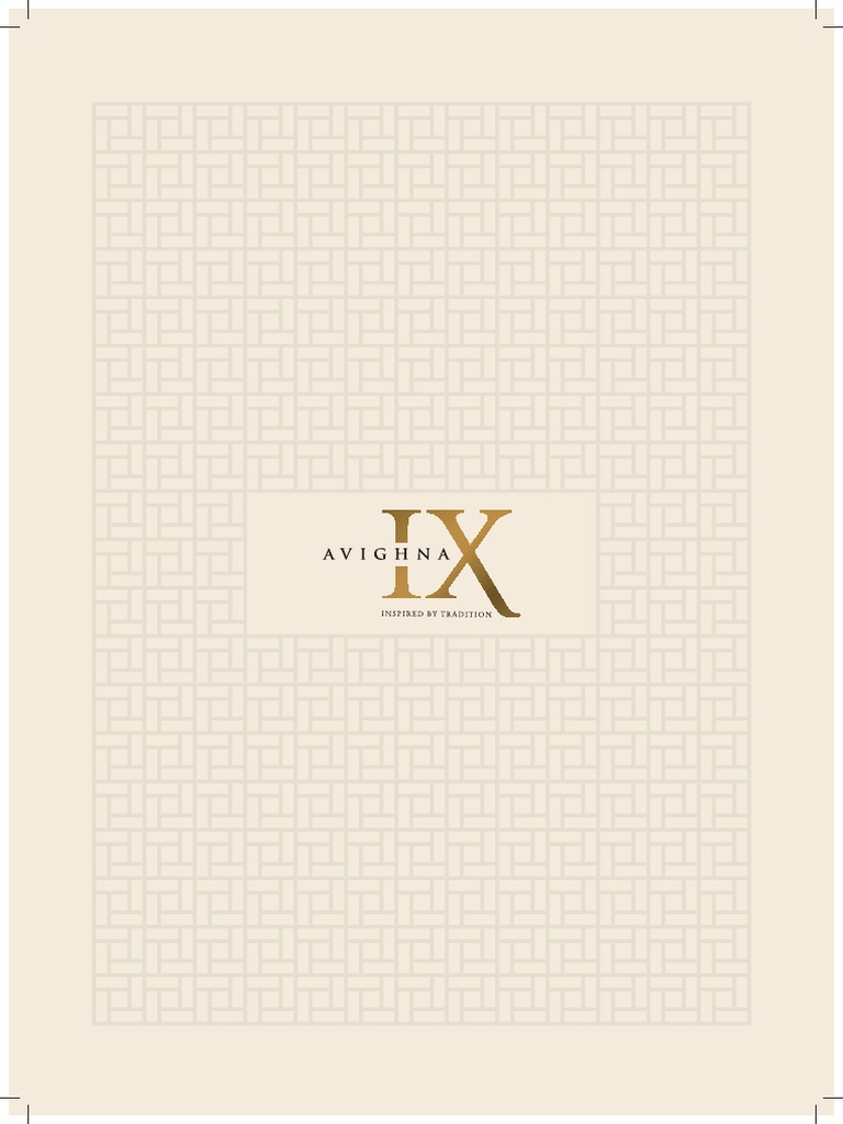 Avighna IX Final Brochure | PDF | Apartment | Elevator