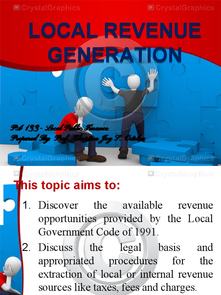 Local Revenue Generation | PDF | Value Added Tax | Taxes