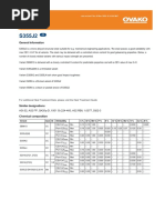 S355JR Steel Data Sheet | PDF | Strength Of Materials | Materials Science