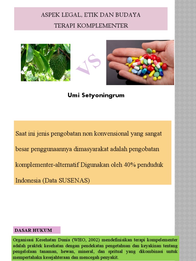 Etika dalam Terapi Komplementer | PDF