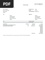 Sample Invoice | PDF