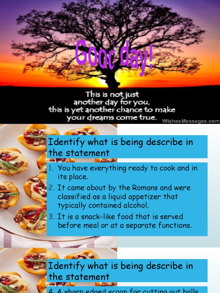 Chapter 2 Appetizer 2 | PDF | Hors D'oeuvre | European Cuisine