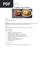 Algoritma Flowchart Membuat Mie Instan | PDF | Memasak, Makanan, & Anggur