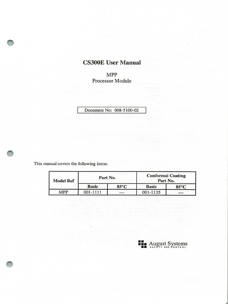 MPP (Sc300e) | PDF