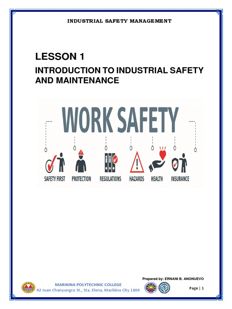 ISM Module | PDF | Personal Protective Equipment | Occupational Safety ...