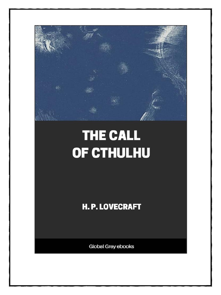 Call of Cthulhu | PDF