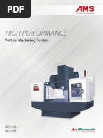 Micromatic MCV 400 Standard VMC CNC Machine | PDF | Machining | Automation