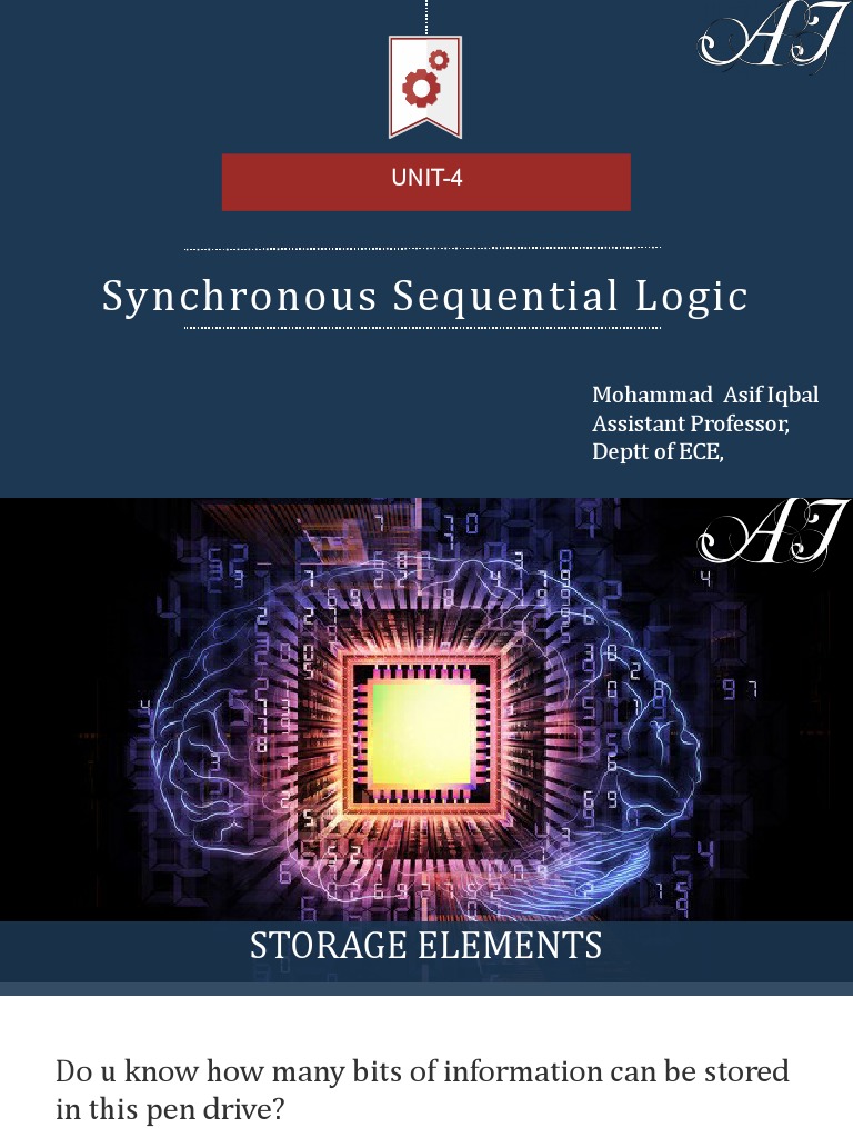 Synchronous Sequential Logic: UNIT-4 | PDF | Information Age | Computer Engineering