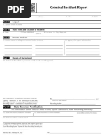 Insurance Incident Report Template | PDF | Social Science