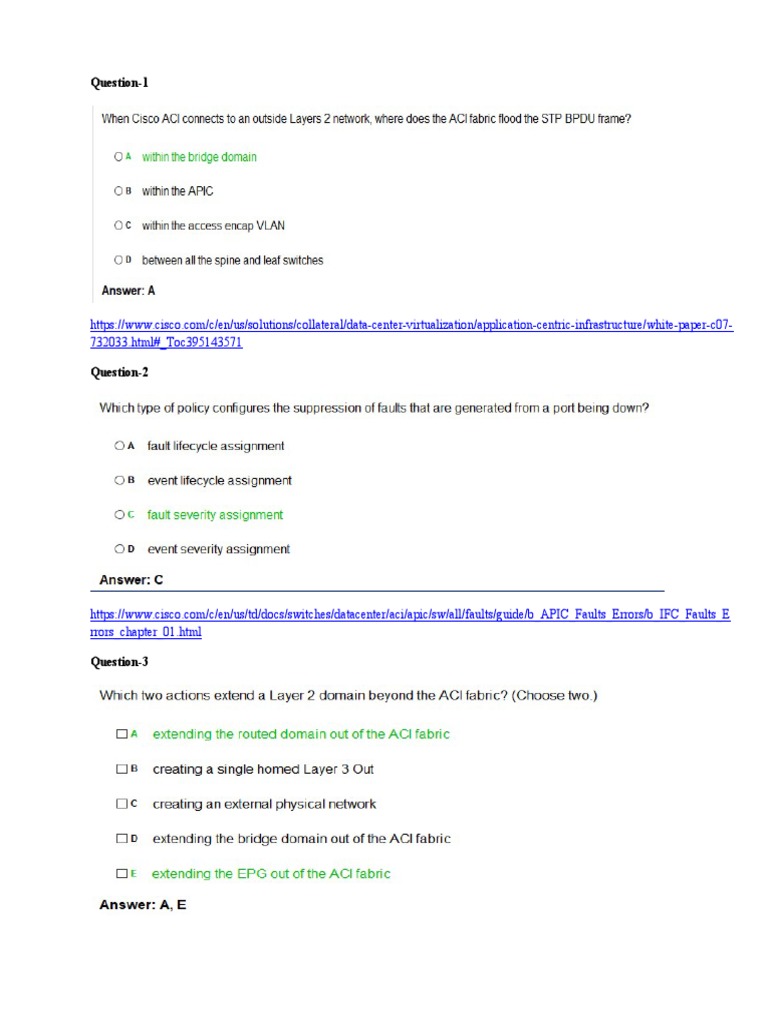 300-620 DCACI Exam Resources | PDF | Business | Technology & Engineering