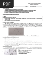 LEARNING ACTIVITY SHEET (LAS) Grade 11 - Statistics and Probability ...