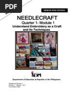 A Lesson Plan in TLE II | PDF | Crochet | Lesson Plan