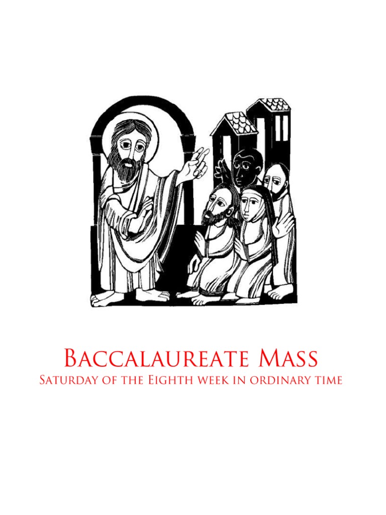 Baccalaureate Mass 2021 Pdf Eucharist Mass Liturgy