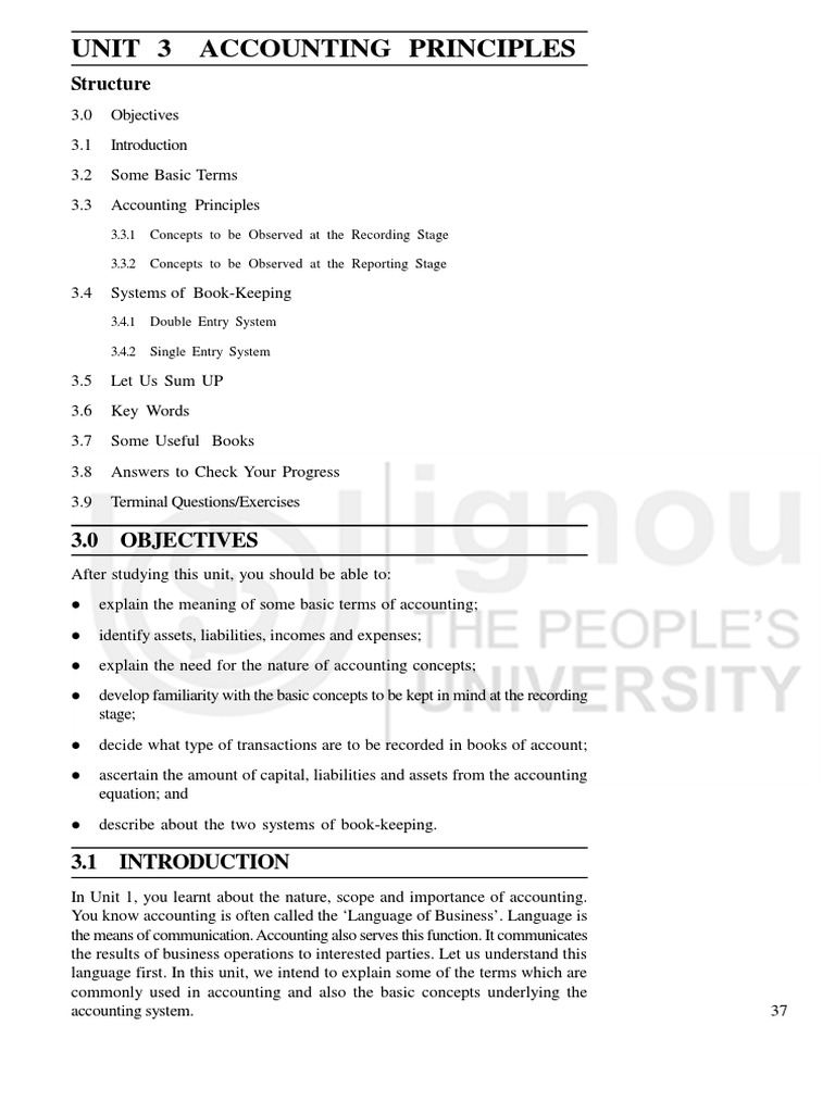 Unit-3 Accounting Principles | PDF | Debits And Credits | Discounts And ...