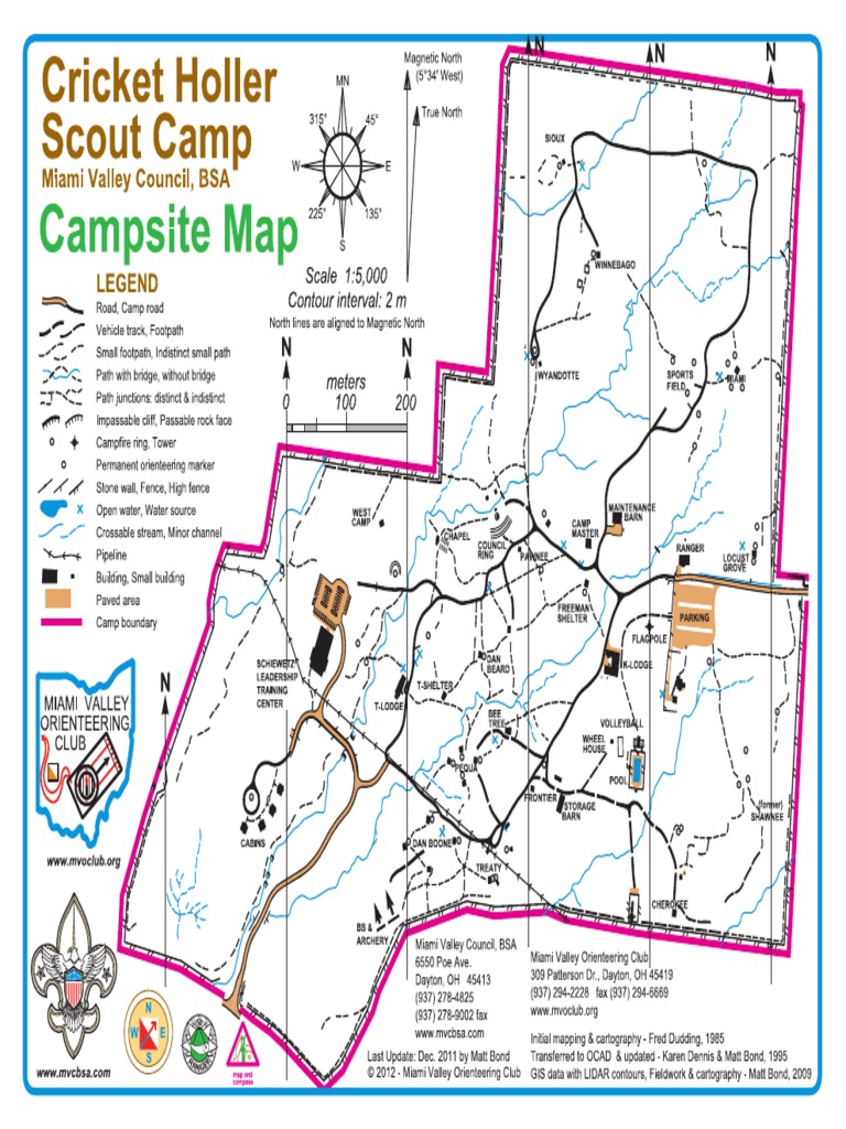 Cricket Holler Campsite Map | PDF
