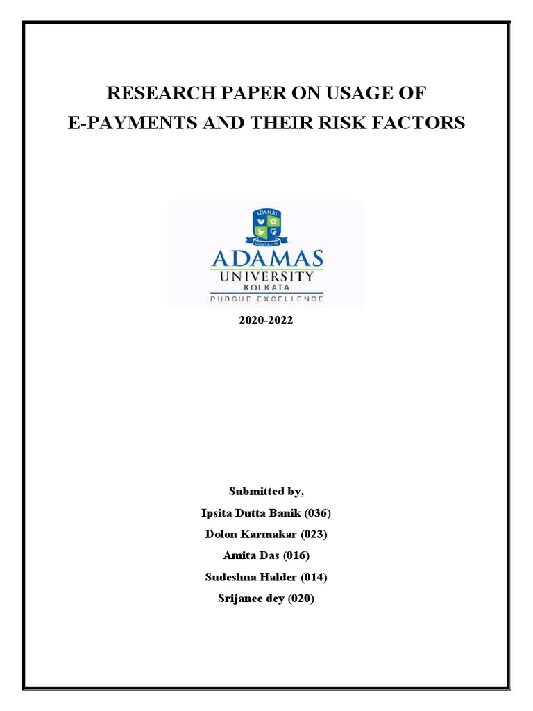 Research Paper (Final) | PDF | Debit Card | Online Banking