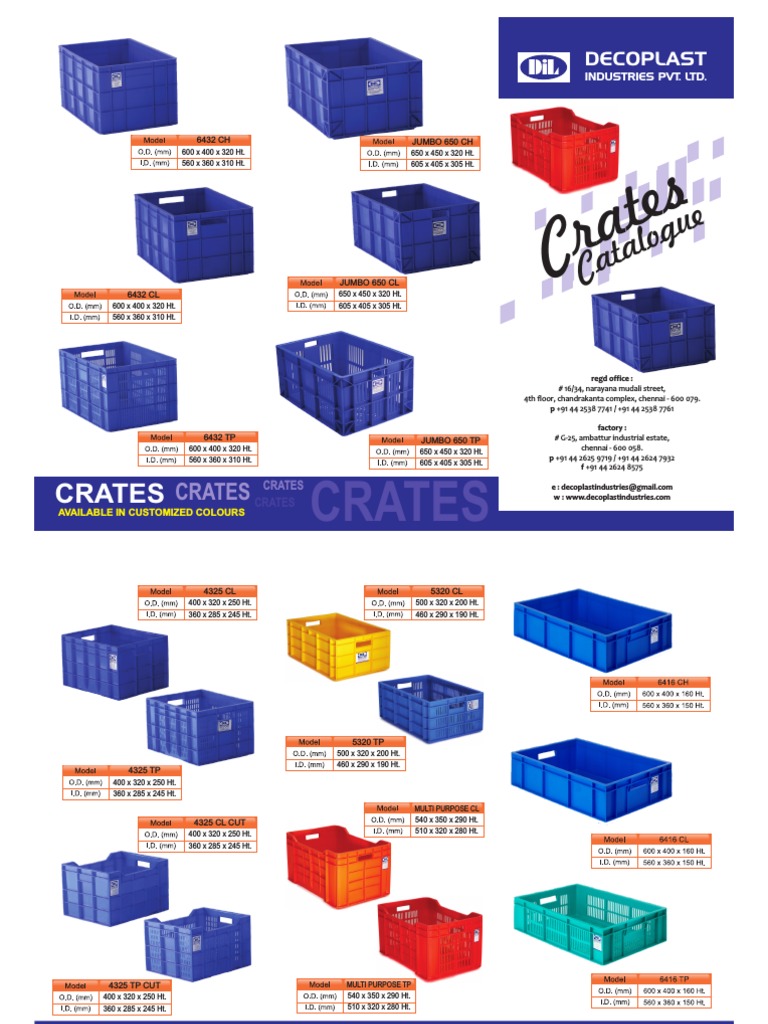Crates: Catalogue | PDF