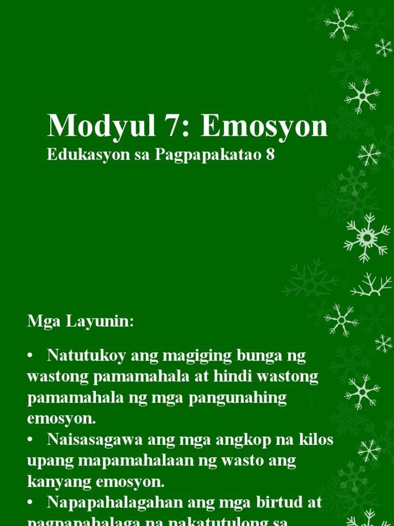 Emosyon Esp8.2019 | PDF