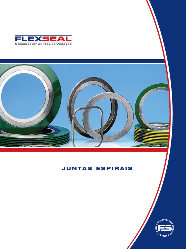 Juntas Espiraladas - Flex Seal | PDF | Aço inoxidável | Aço