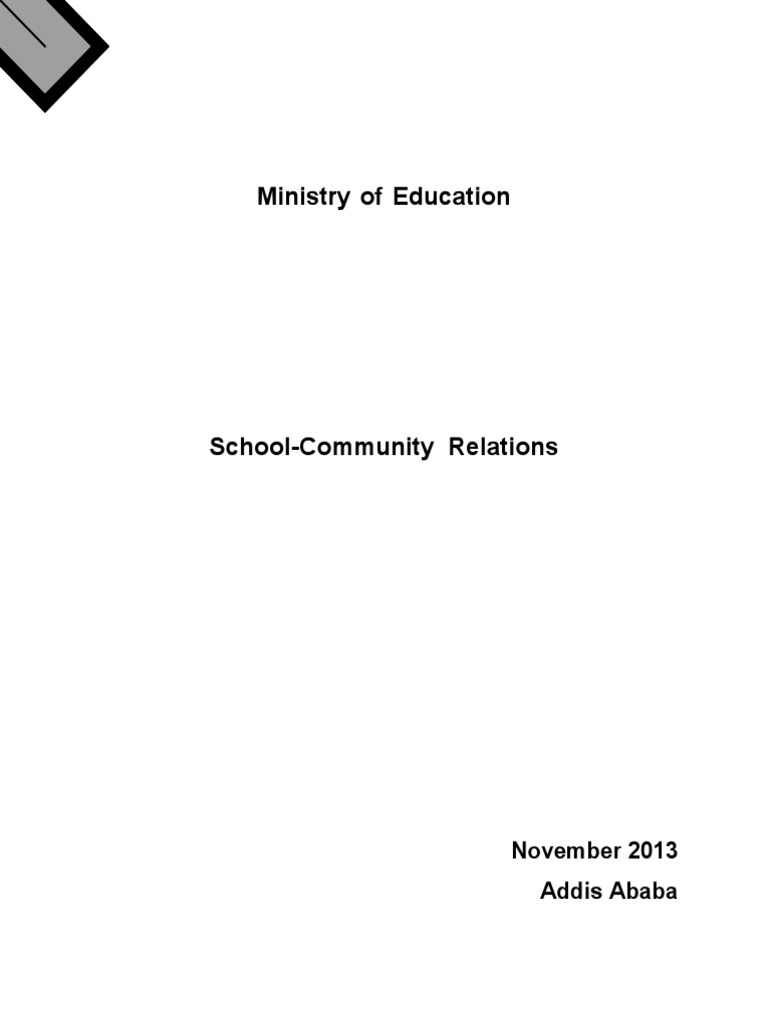 School Community Relations | PDF | Community | Traditions