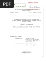 Denver Fenton Allen Court Transcript | PDF | Political Law | Judiciaries