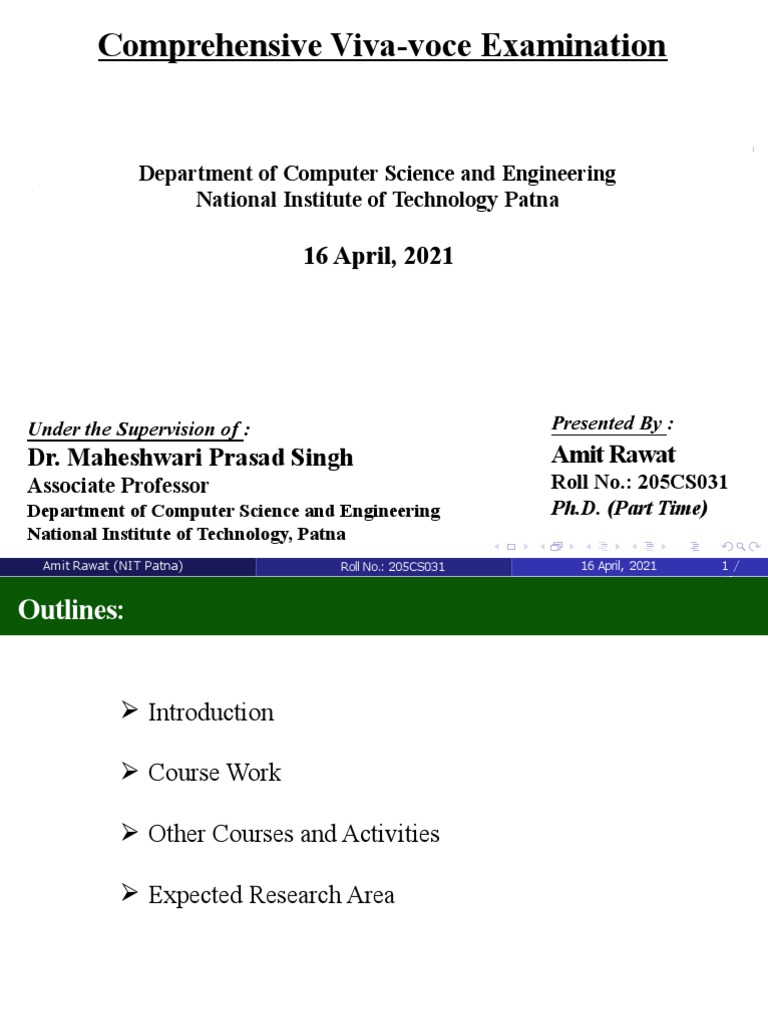 Comprehensive Viva Voce Overview Pdf Machine Learning Computer
